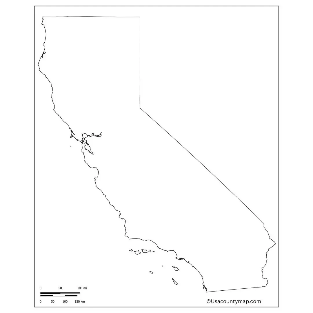 USA County Map | United States Counties Map
