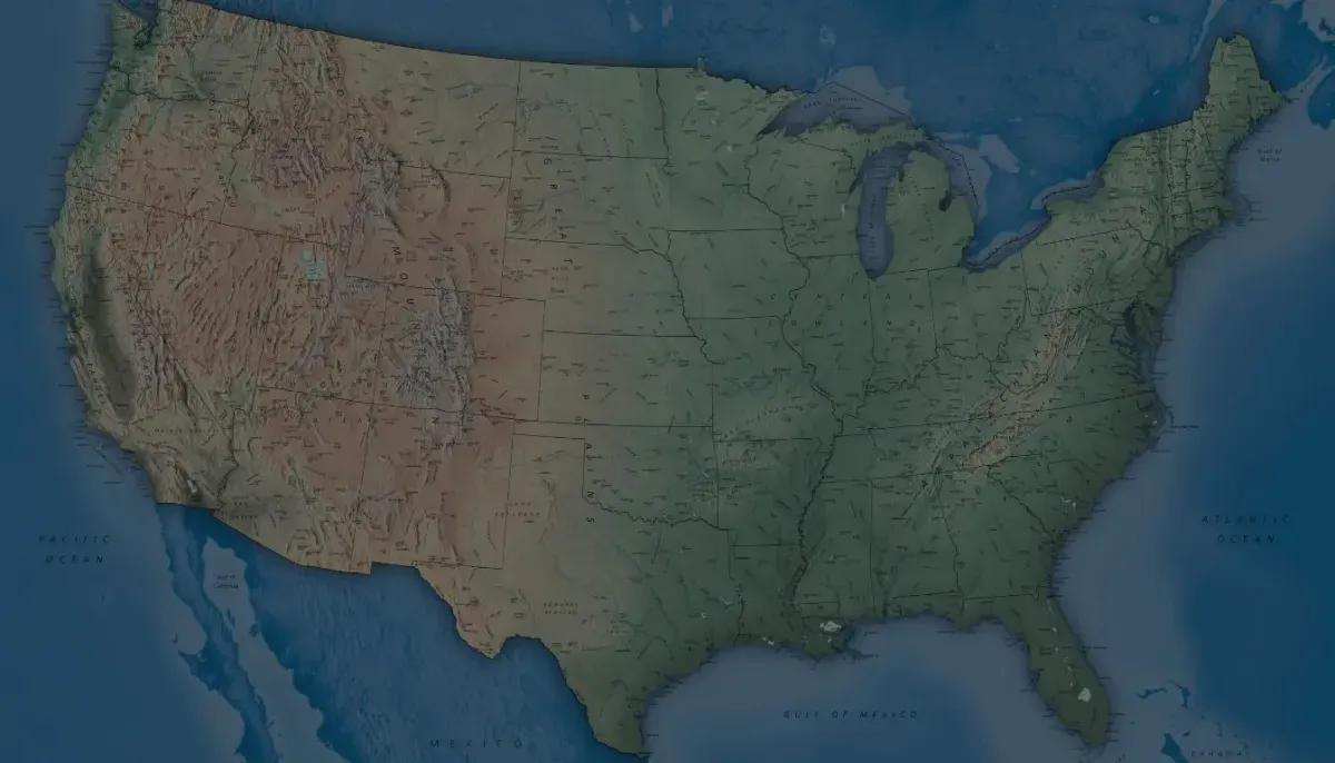 USA County Map | United States Counties Map
